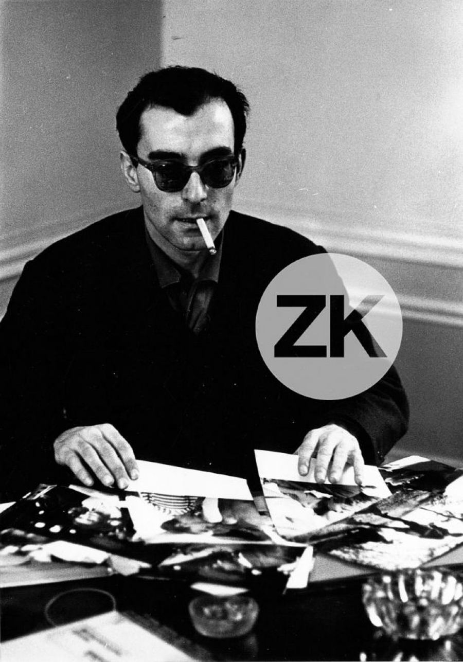 Jean-Luc Godard - Portrait - 1960's | ZK.images - Photos et documents ...